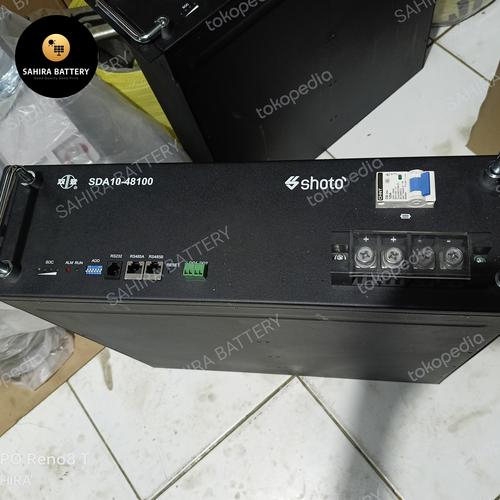 Jual Battery Lifepo4 Shoto model MCB SDA10-48100 48V 100Ah sekond grade ...