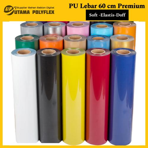 Jual Polyflex PU 60 CM Premium Warna Basic Meteran / Polyflek / Poliflex - Pink - Kota Tangerang ...
