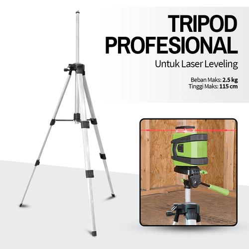 Promo Tripod Mesin Laser Self Leveling 5/8 Inch Pengukur Dimensi - Jakarta Barat - 4TOOLS ...
