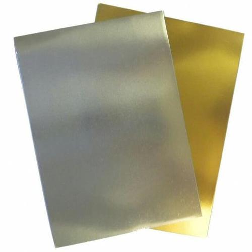 Jual Promo Kertas Kado Metalik Warna Silver Perak Dan Gold Emas ...