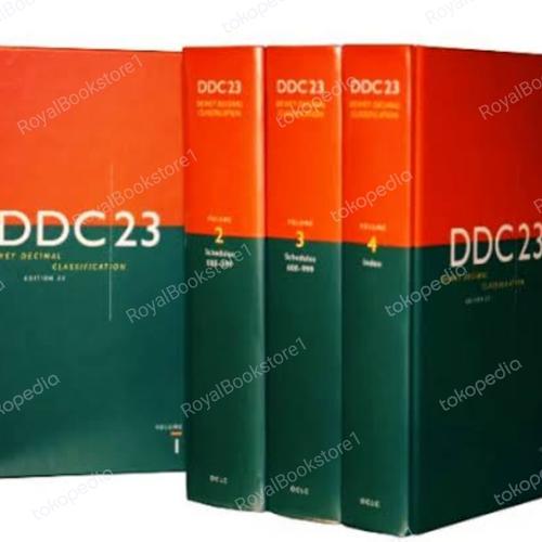 Jual Buku DDC Dewey Decimal Classification 23 Edition 4 Volume Set ...