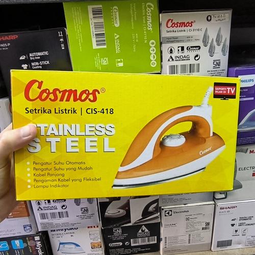 Jual Cosmos CIS-418 | Setrika Listrik / Electric Iron [400 Watt] - CIS ...