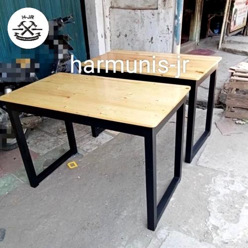 Jual meja makan meja cafe meja resto minimalis - 100X50X75 - Kota Bekasi - furniture harmunis ...