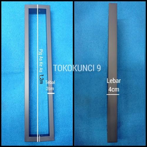 Jual Pull Handle Hitam Temu Manis As 1,2m / Tarikan Pintu Adumanis ...