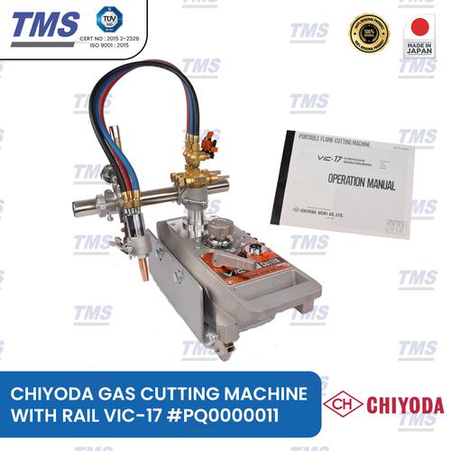 Jual Gas Cutting Machine With Rail Chiyoda VIC-17 #PQ0000011 Original ...