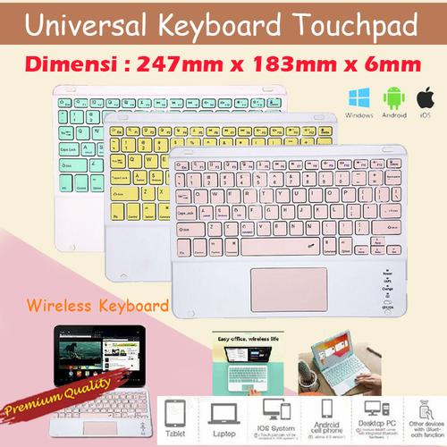 Jual Xiaomi Pad 6 6 Pro 2023 Universal Bluetooth Keyboard Touchpad ...