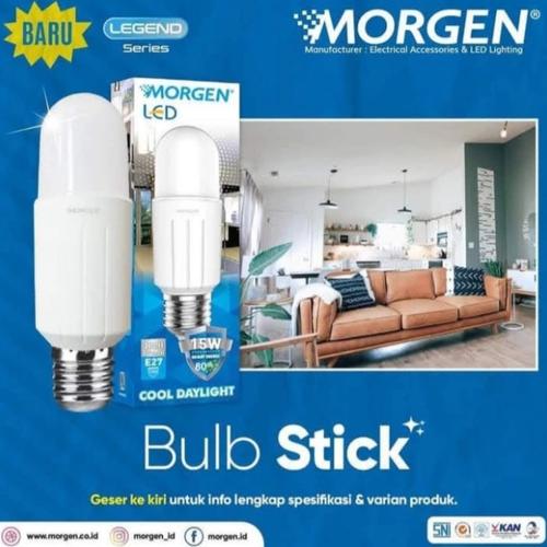 Jual LED BULB STICK 9W MORGEN LAMPU 9WAT - PUTIH - Putih - Jakarta ...