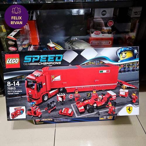 Jual Lego 75913 Speed Champion F14 T & Scuderia Ferrari Truck - Kota ...