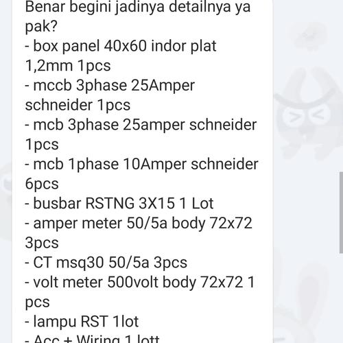 Jual box panel 60x40 3 phase 25 amper - Jakarta Pusat - Surya ...