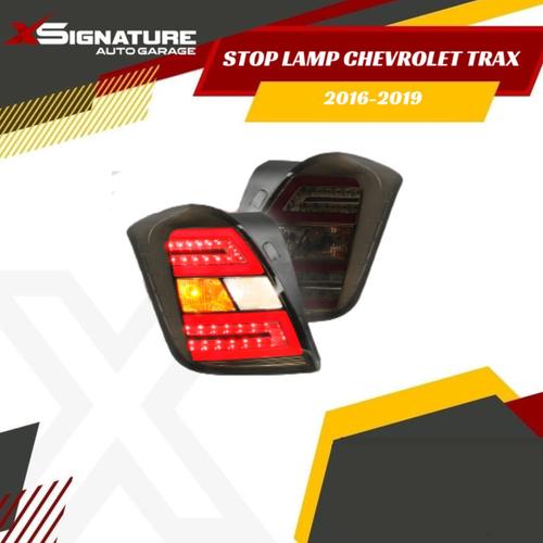 Jual STOPLAMP CHEVROLET TRAX UPGRADE MODEL LED BAR SMOKE 2016-2019 ...
