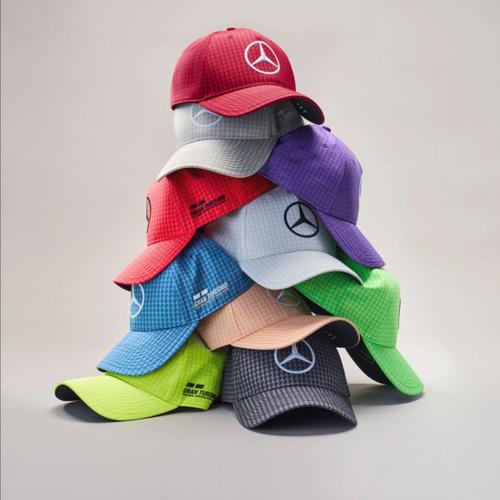 Promo Mercedes-AMG F1 2023 Lewis Hamilton Cap 10 Years 10 Cap. Topi ...