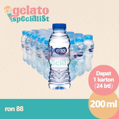 Jual RON88 Air Mineral Botol 200ml 1 dus isi 24pcs - Jakarta Utara ...