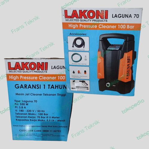 Jual LAKONI LAGUNA 70 MESIN STEAM CUCI MOBIL MOTOR JET CLEANER PRESSURE ...