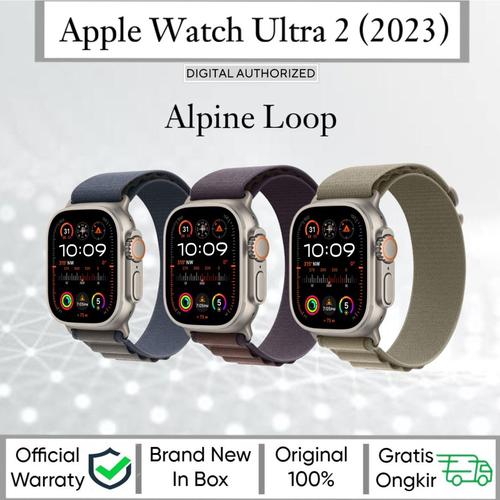 Jual Apple Watch Ultra 2 2023 49mm Titanium Case Alphine Loop - Jakarta ...