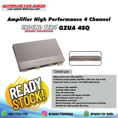 Jual Amplifier 4 channel Ground Zero GZUA 4 SQ - Kota Palembang - Autoplus Car Audio | Tokopedia