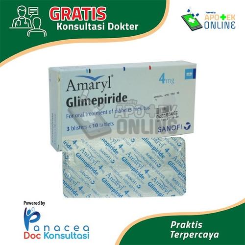 Jual AMARYL 4 MG STRIP 10 TABLET - Kota Tangerang Selatan - Apotek Jaya ...