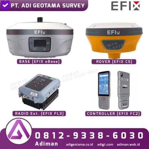 Jual RTK Set Base-Rover EFIX eBase-FL3 C5-FC2 GPS Geodetic GNSS ...