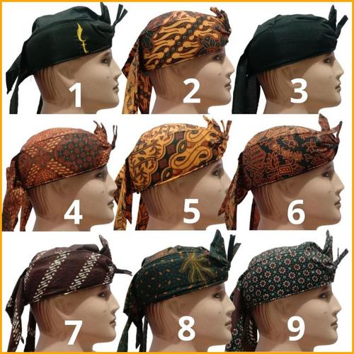 Jual iket kepala sunda tradisional udeng sunda blangkon Sunda blankon ...