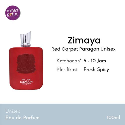 Promo Parfum Pria Wanita Zimaya Red Carpet Paragon Unisex 100 ML ...
