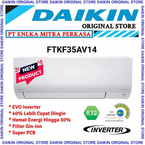 Jual AC DAIKIN FTKF 35AV14 INVERTER 1.5PK AC FTKF 35AV14 + PASANG ...