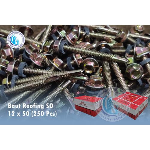 Jual Baut Roofing SO 12x50- Per Pcs | Per Box | Per Karton - Pcs ...