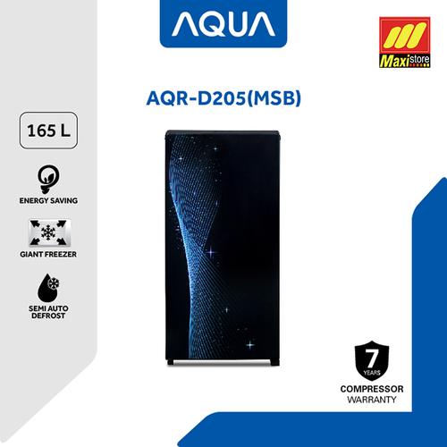 Jual AQUA AQR-D205 MSB Kulkas 1 Pintu [165 L] dengan Giant Freezer - Kota Makassar ...