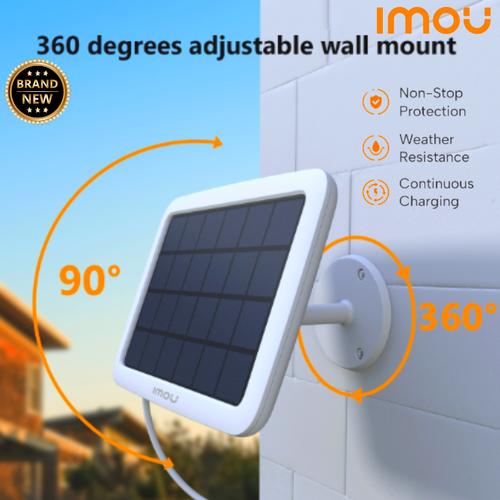 Jual IMOU Solar Panel Surya untuk Kamera CCTV Imou Cell 2 dan Cell Go ...