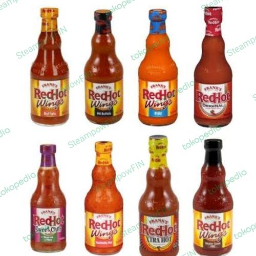 Jual Frank's Red Hot Wing Pepper Sauce - Bumbu Saus Ayam Pedas USA ...