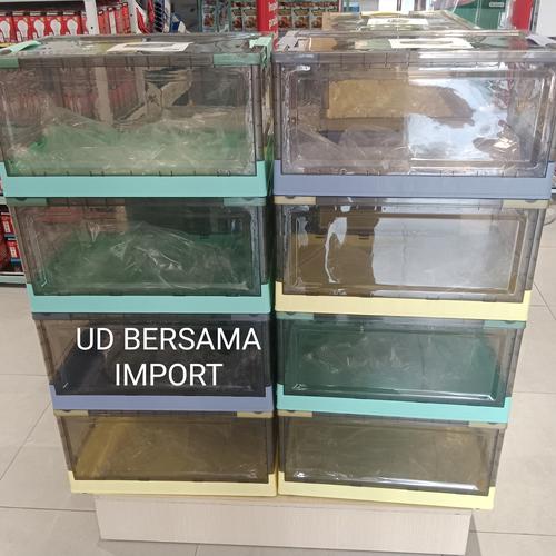 Jual STORA Kotak Penyimpanan Lipat/Box Multifungsi - Biru - Kota ...