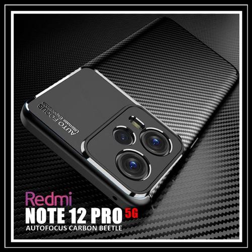 Jual Xiaomi Redmi Note 12 / Pro 4G 5G Soft Case Auto Focus Carbon ...