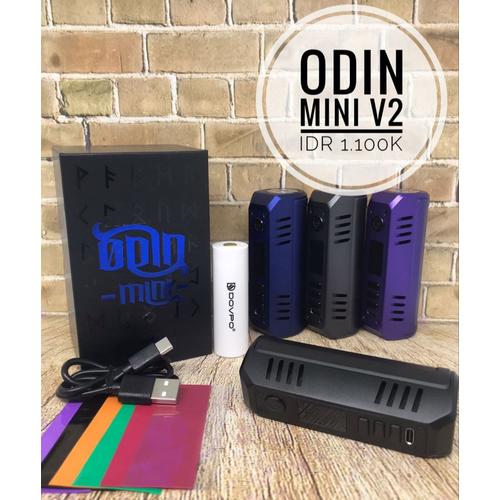 Jual Odin Mini v2 100w Mod by Dovpo ️ Vaperz Cloud - Black - Jakarta ...