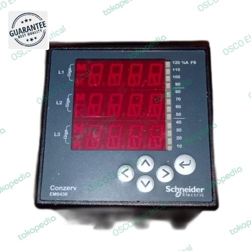 Jual CONZERV EM6436 Schneider Dual Source Energy Meter - Jakarta Pusat ...