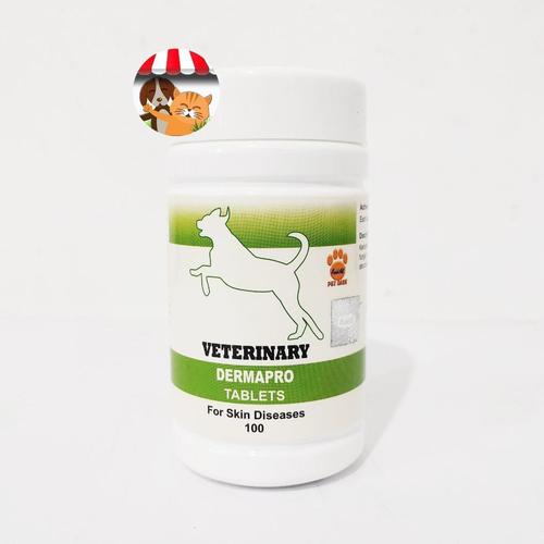 Jual Veterinary Dermapro Tablet - Obat Scabies Anjing - Obat Jamur ...