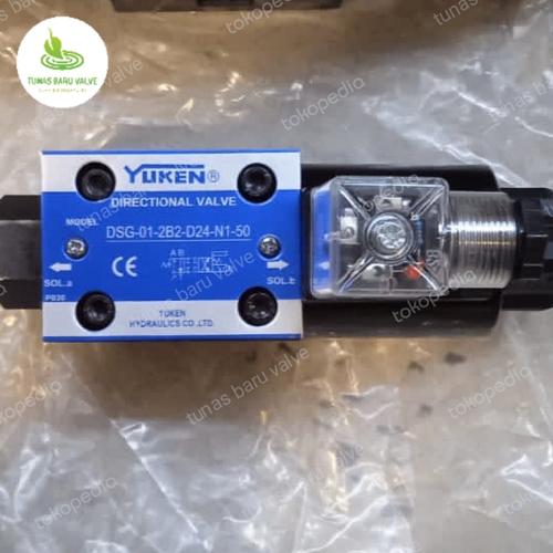 Jual SOLENOID HYDRAULIC VALVE YUKEN DSG-01-2B2-D24-N1-50 / YUKEN DSG-01-2B2 - Jakarta Barat ...
