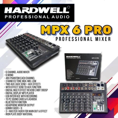 Jual Mixer HARDWELL MPX 6 PRO 6 Channel ORIGINAL - Jakarta Barat - CM ...