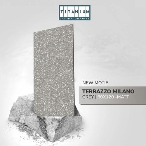 Jual Granit Titanium Granite - TERRAZZO MILANO GREY - MATT - 60x120 ...