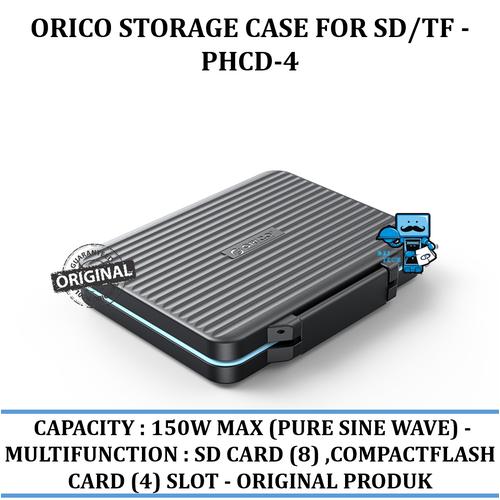 Jual Storage Box Orico Storage Case For Sd/Tf - Phcd-4 - Jakarta Pusat ...