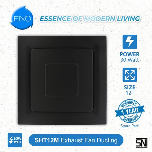 Promo EIXO Siuonhata Black Exhaust Fan Plafon Ducting Kipas Hexos Hitam ...