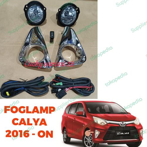 Jual FOGLAMP/FOG LAMP/LAMPU KABUT TOYOTA CALYA 2016 - on chrome ...