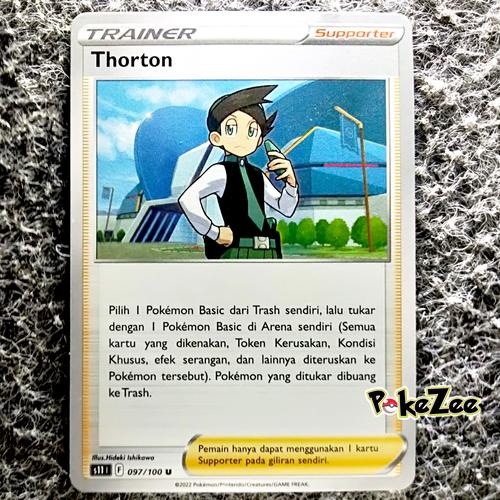 Jual Thorton s11 097/100 U Kartu Trainer Pokemon TCG Indonesia - Kota ...