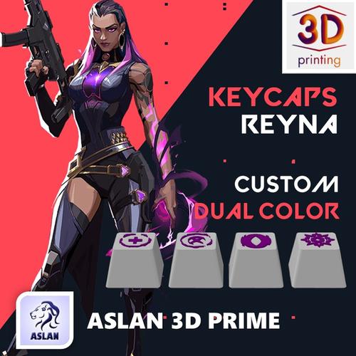 Jual REYNA VALORANT AGENT 4 SKILLS ABILITIES KEYCAPS KEYCAP SET 3D ...