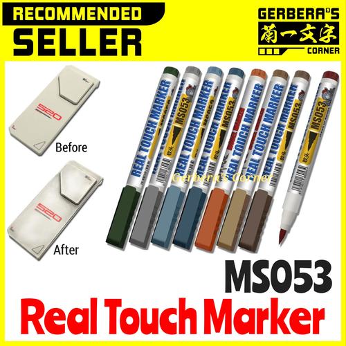 Jual Real Touch Marker MS053 Weathering Marker Gundam Model Kit - A4 ...