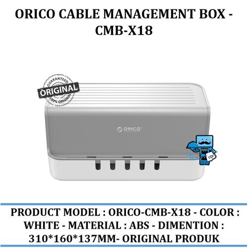 Jual Cable Box Orico Cable Management Box - Cmb-X18 - Original ...