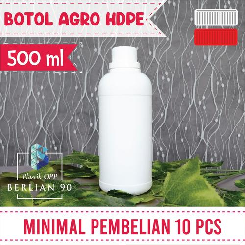 Promo Botol Agro 500 ml Botol Plastik Hdpe Agro Botol Kimia Botol Pupuk ...