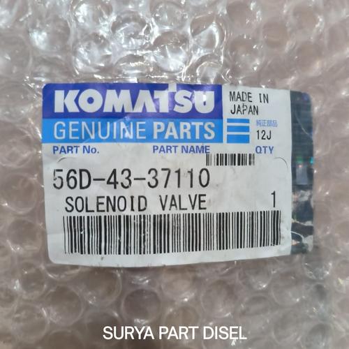 Jual SOLENOID VALVE 56D-43-37110 GENUINE PART KOMATSU - Jakarta Pusat ...