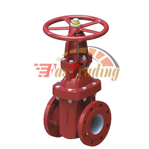 Jual WEFLO Fig. 3114 5” inch - AWWA C500 OS&Y Metal Seated Gate Valve ...