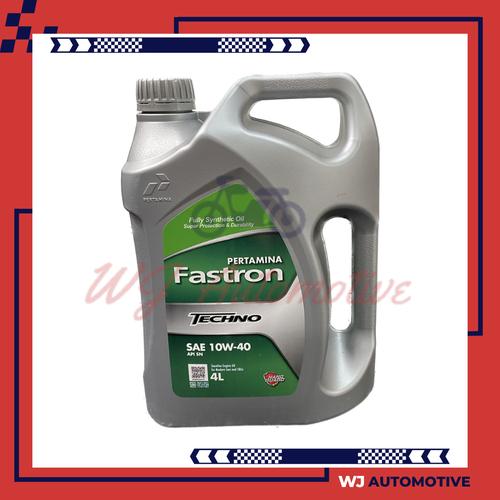Jual Pertamina Fastron Techno 10W40 4 Liter Oli Mobil 10W 40 4Liter ...