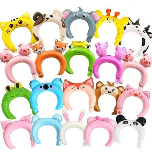 Jual Balon Bando Hewan / Bando Karakter / Hiasan Kepala / Balon Pesta ...