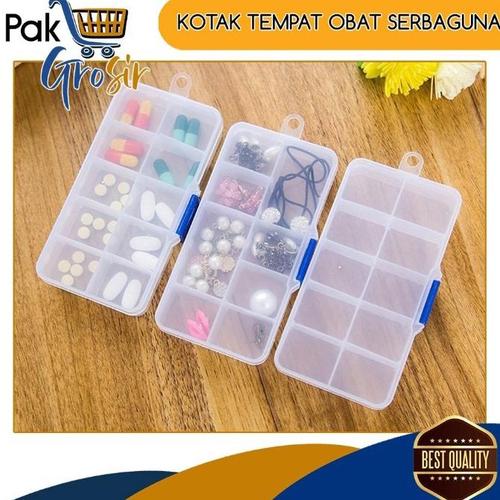 Jual Kotak Tempat Obat Penyimpanan Obat Pil Tablet Storage Box ...