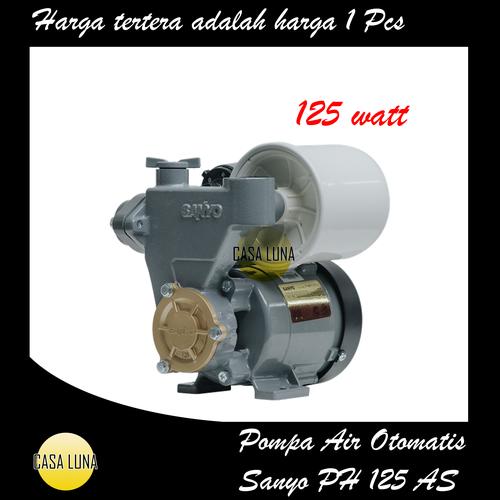 Jual Pompa Air Sanyo Otomatis 125 Watt PH 125AS Water Pump Auto PH125AS ...